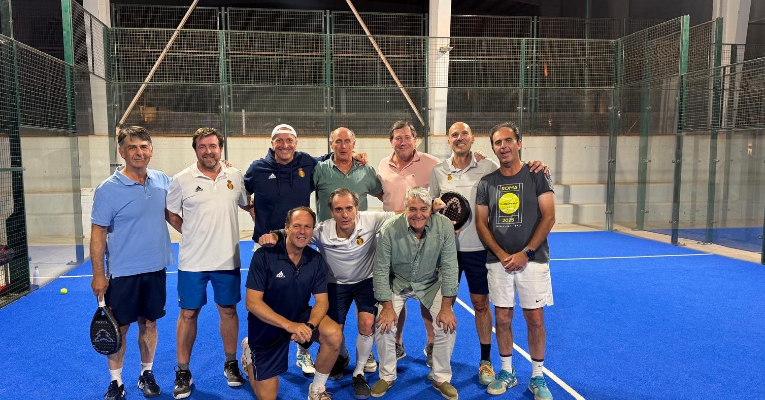 Nuevo éxito para los superveteranos de pádel del RACE